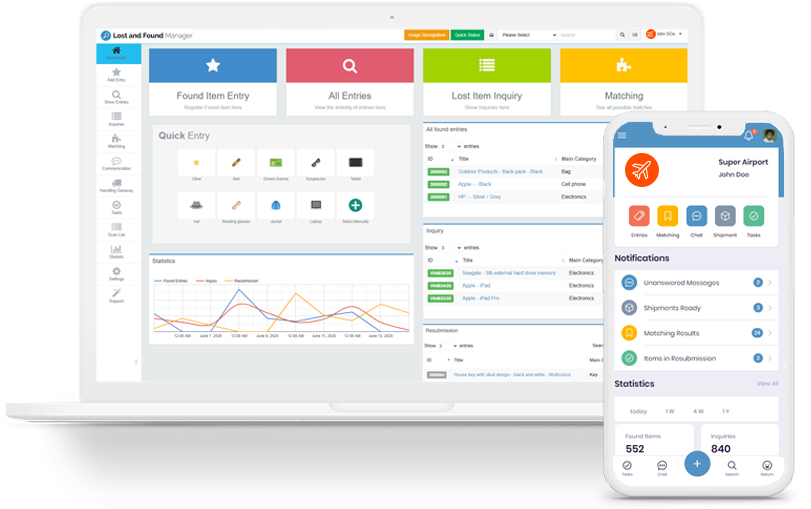 Lost & Found Software - Simply Foundtastic - Lost Property Software